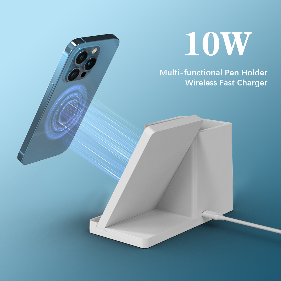 2025 Best Seller 3 in 1 Wireless Charger Station ABS Bamboo ...