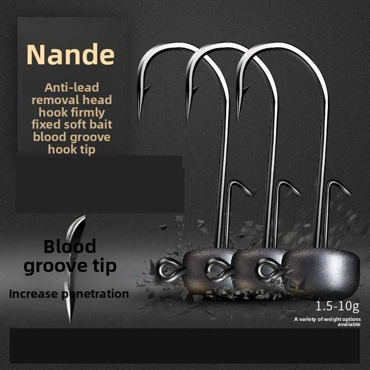 Ned Black Pit Floating Shrimp Fish Lure Wild Bass Mandarin Fish Hook ...