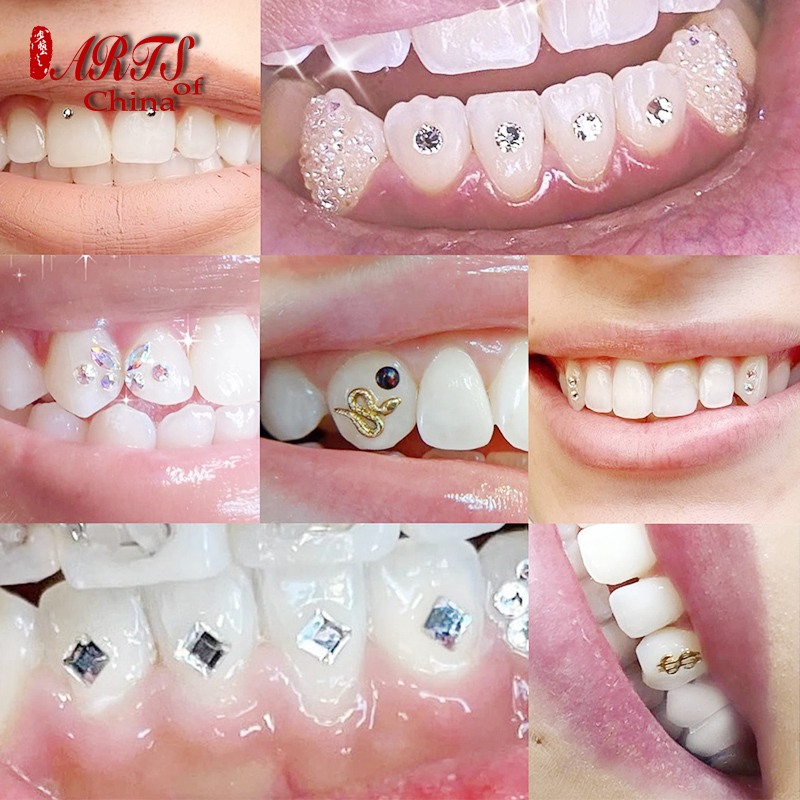 Wholesale Solid Gold Tooth Gem 18k Gold Tooth Gem Set Manufacturers ...