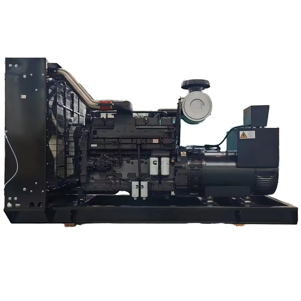 500KW Silent Type Diesel Generator with ATS 3 Phase 4 Wire Water Cooled ...