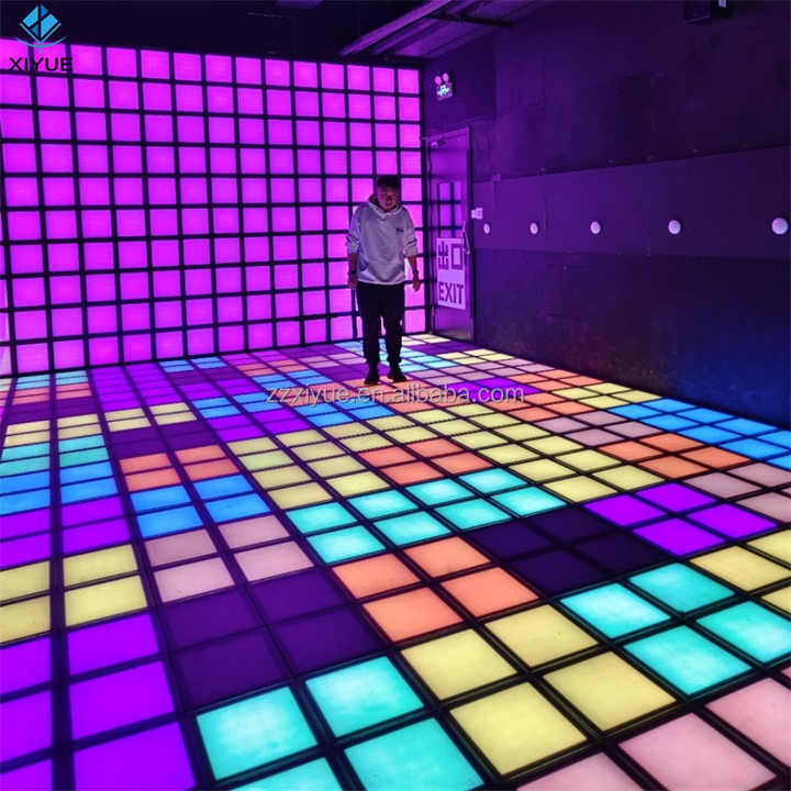 LED Jumping Grid - Interactive Fun for Indoor & Outdoor