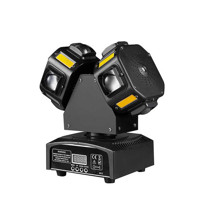 DJ Disco Party Nightclub 8x10W LED Beam Laser Strobe Moving Head Lamp ...
