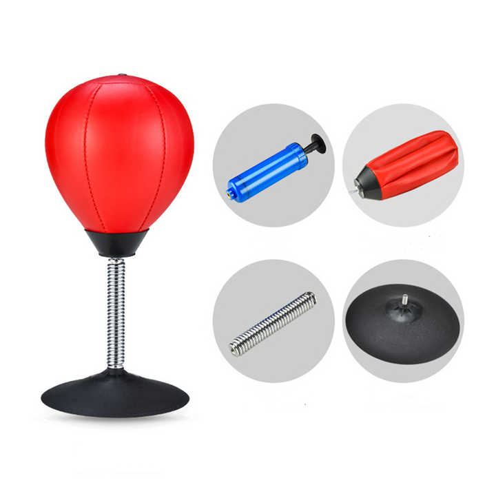Suction Cup Boxing Vent Ball Desktop Punching Bag Mini Punch Sports ...