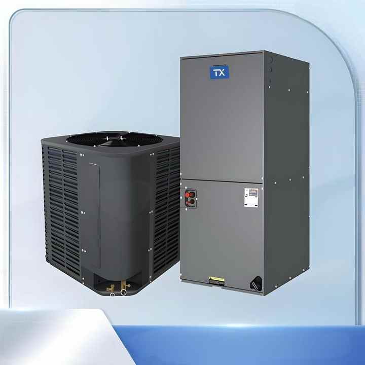 R454B/R410a AHU Air Handling Unit 24000-60000btu 18Seer2 Hvac Unit Top ...