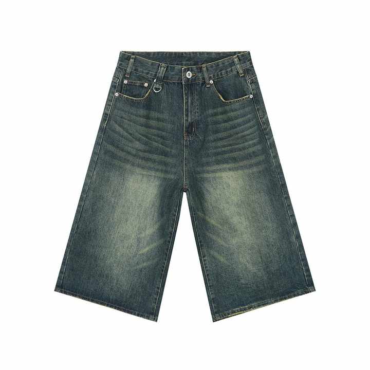 Hot Summer High Quality Baggy Jeans Jorts Men Custom Design Jeans Short ...