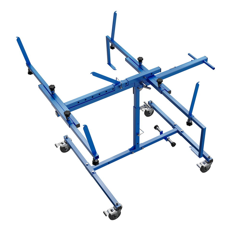 PS102 Panel Repair Paint Stand Fully Adjustable 180 Degree Rotating Car ...