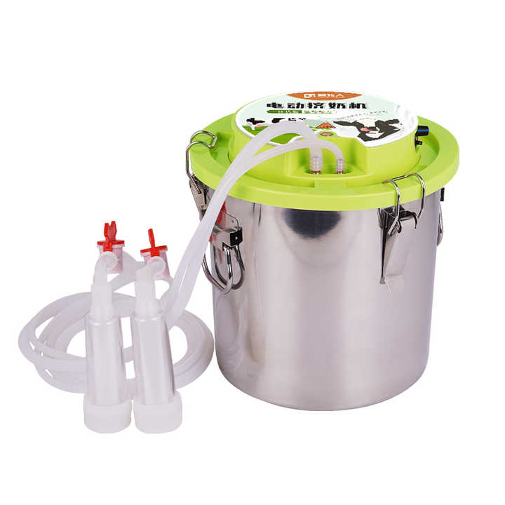 Portable Electric Pulse Speed Milking Machines 12L Automatic Stopping ...