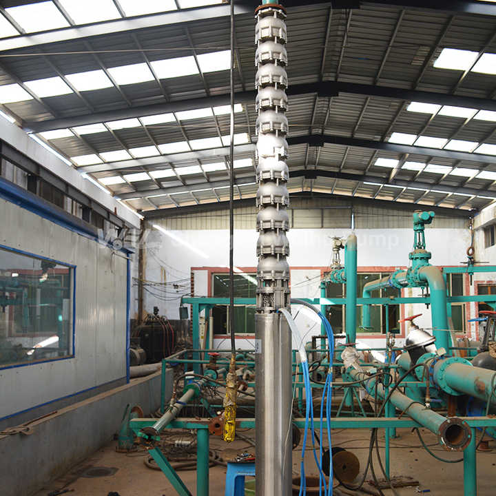 Stainless Steel Submersible Borehole Pump - Sea Water QJ Multi-Stage 80m