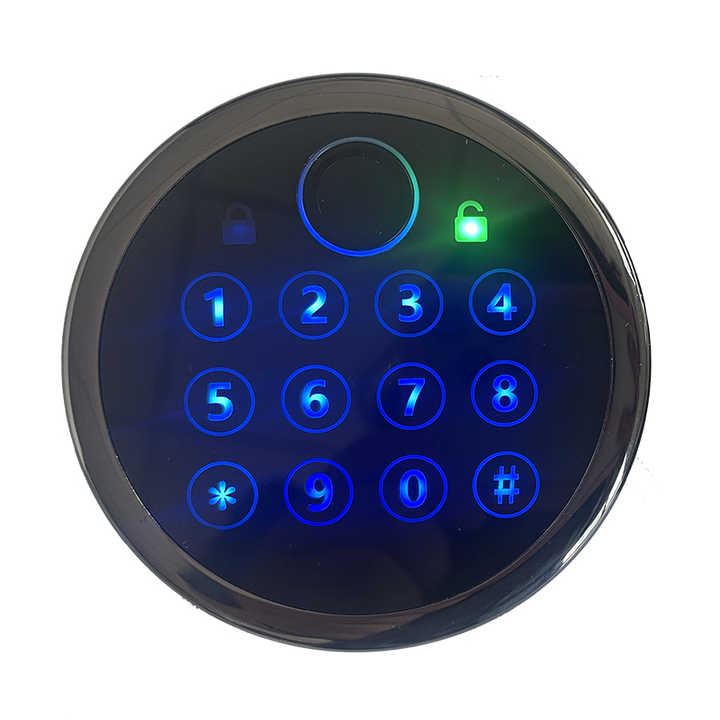 China Biometric Fireproof Electronic Fingerprint Lock for Steel Door ...