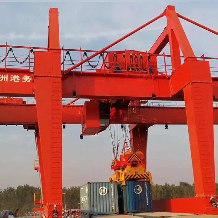 High Standard 30T/40T/70T/100T Rated Load Heavy Duty RMG Crane for Container Terminal| Alibaba.com