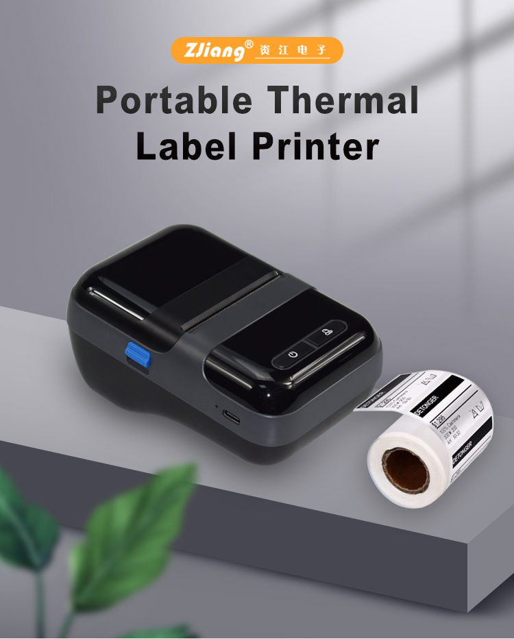 BT Pocket Mobile Portable Thermal Photo Printer ZJ-5815