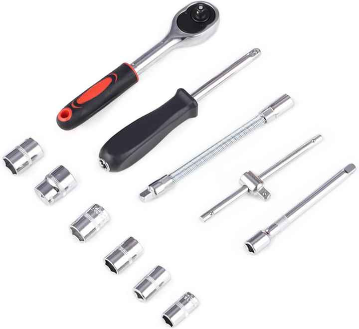 46-piece Auto Repair Tool Set - Versatile Hand Tool Kit