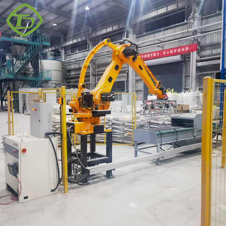 Intelligent Robot Palletizer With Visual Positioning for Automated Palletizing of Mixed Products ...