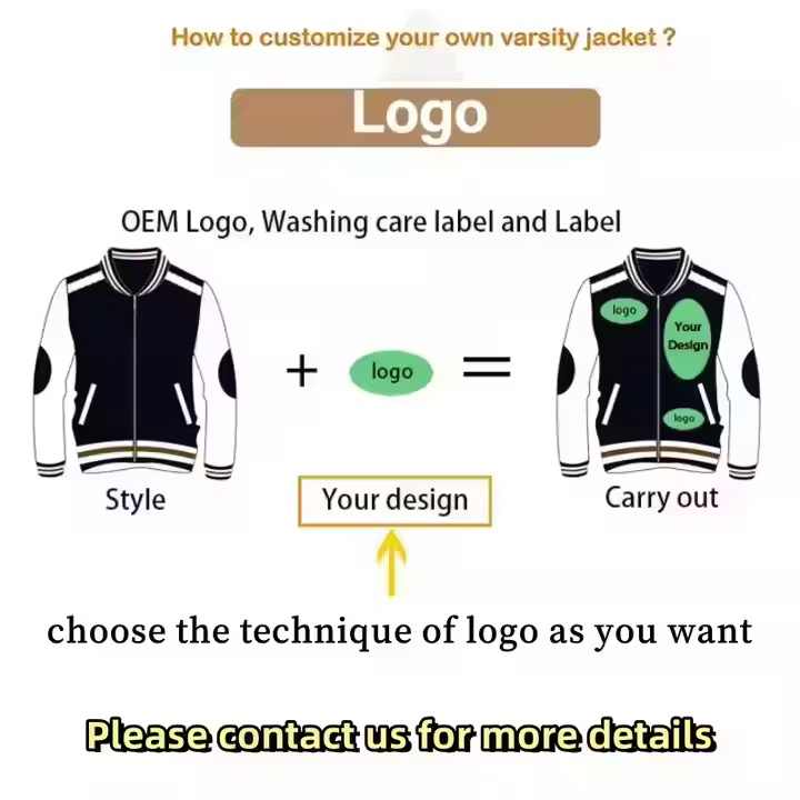 Varsity Jackets Wholesale Custom Embroidery Wool Baseball Jacket Black ...