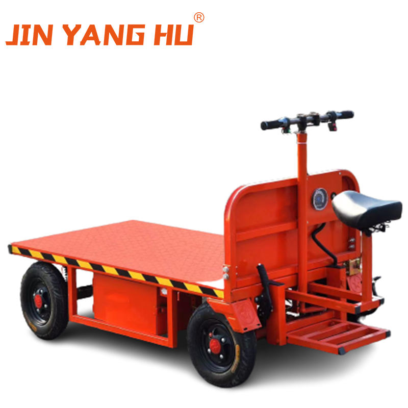 Electric Flat Transport Cart - Efficient Short-Distance Transport