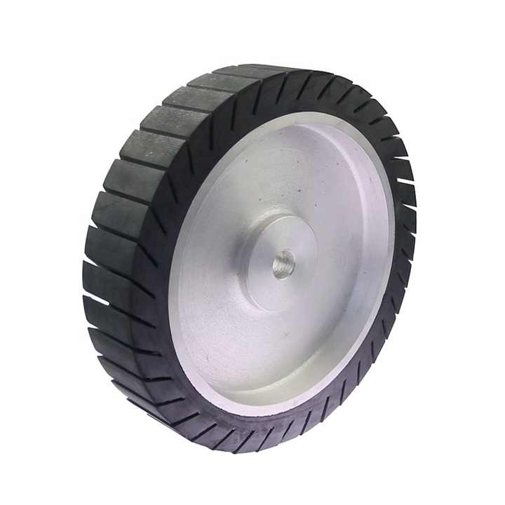 10" Rubber Expander Wheel Motor DIY Abrasive Grinding Wheel