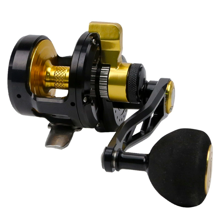 200g Metal Drag Power Ocean Model200/300/400 Sea Slow Fishing Jigging ...