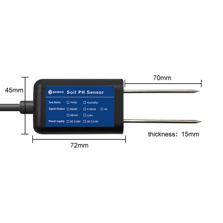 Agricultural Soil NPK Sensor Multi-Functional 2-IN-1 Soil Sensor ...