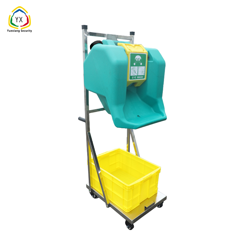Polyethylene Lab 16 Gallon 60L Wall-Mounted Emergency Eye Wash Portable ...