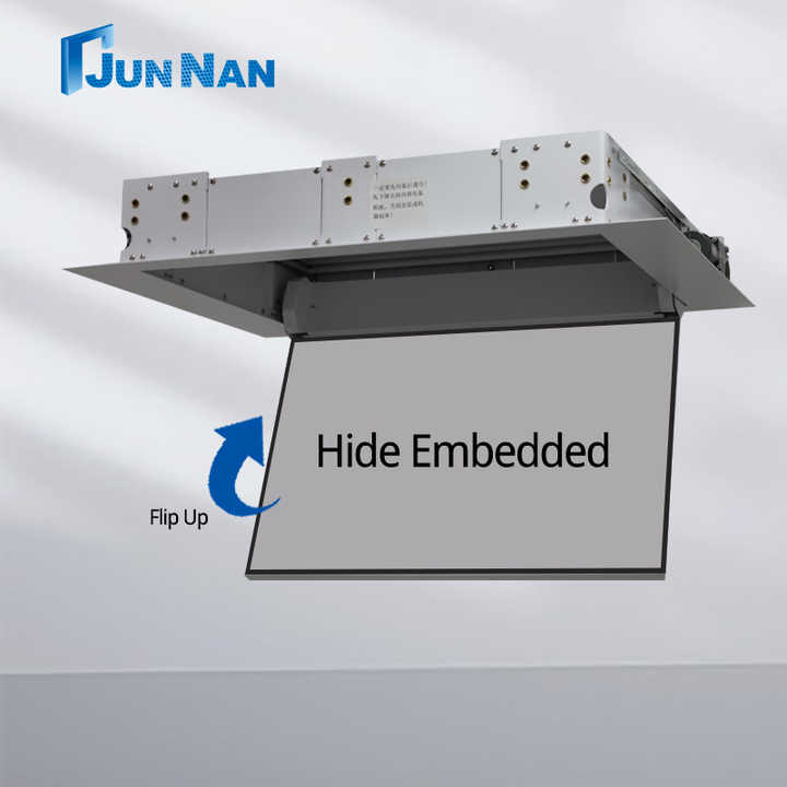 Automatic Flip Down Motorized TV Ceiling Lift Mechanism Remote ...