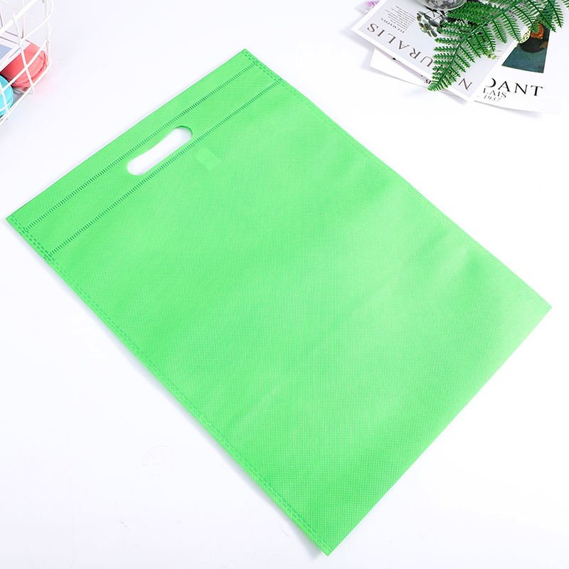 Custom Logo Eco Friendly Reusable Non Woven Tote Shopping Bag Die Cut ...