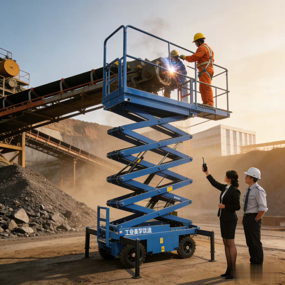 Small Mini Self Propelled Electric Hydraulic Scissors Lift Platform ...