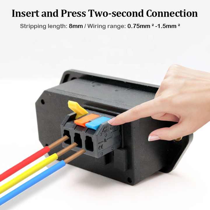 IEC C14 10A 250VAC AC Socket AC Inlet Power Socket Led Rocker Switch ...