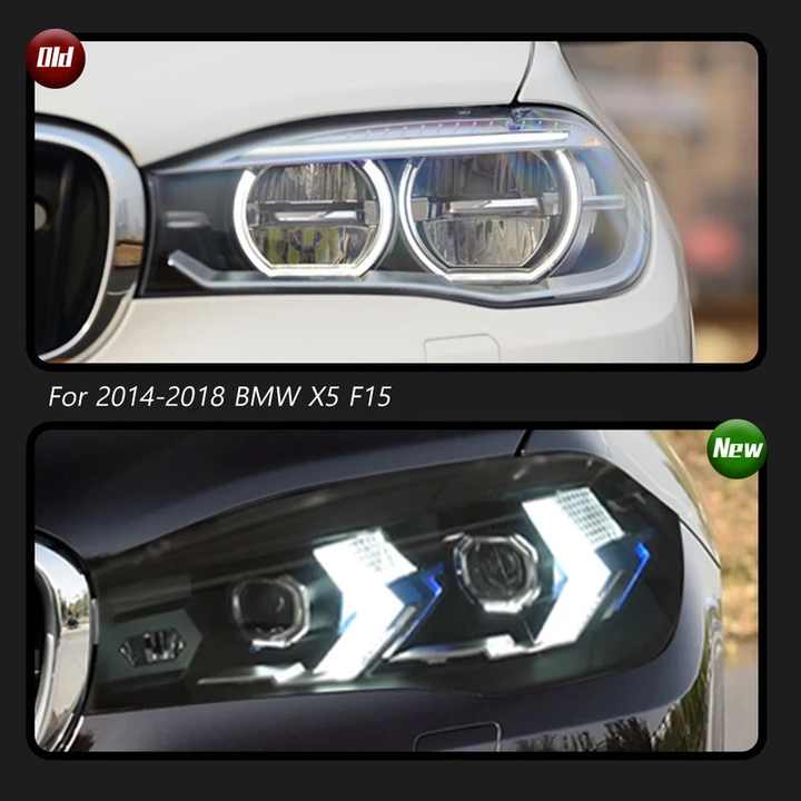 X5 F15 Upgrade Headlight - LED DRL for BMW X5 X6 2014-2018