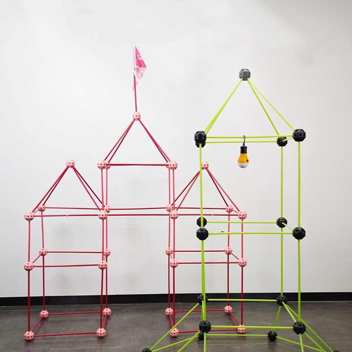 Kids Fort Building Kit - Ultimate STEM Toys for Learning