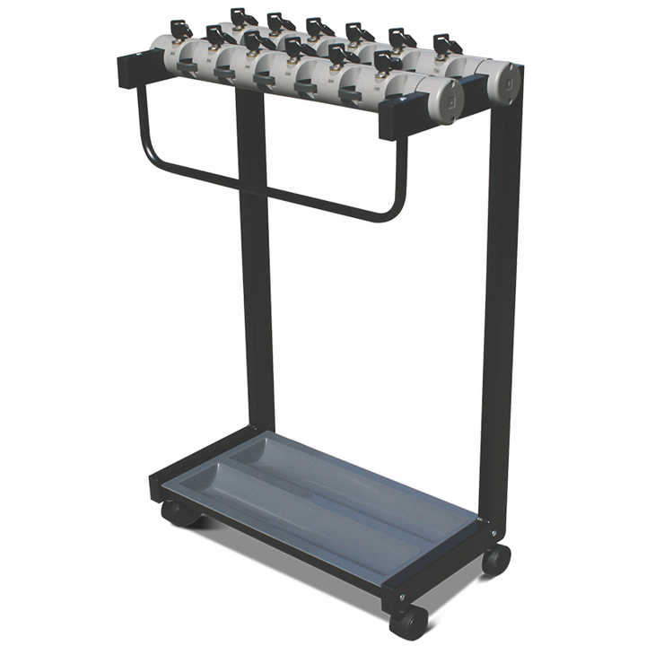 Hotel Lobby Umbrella Stand with Lock and Umbrella 12-head Household ...