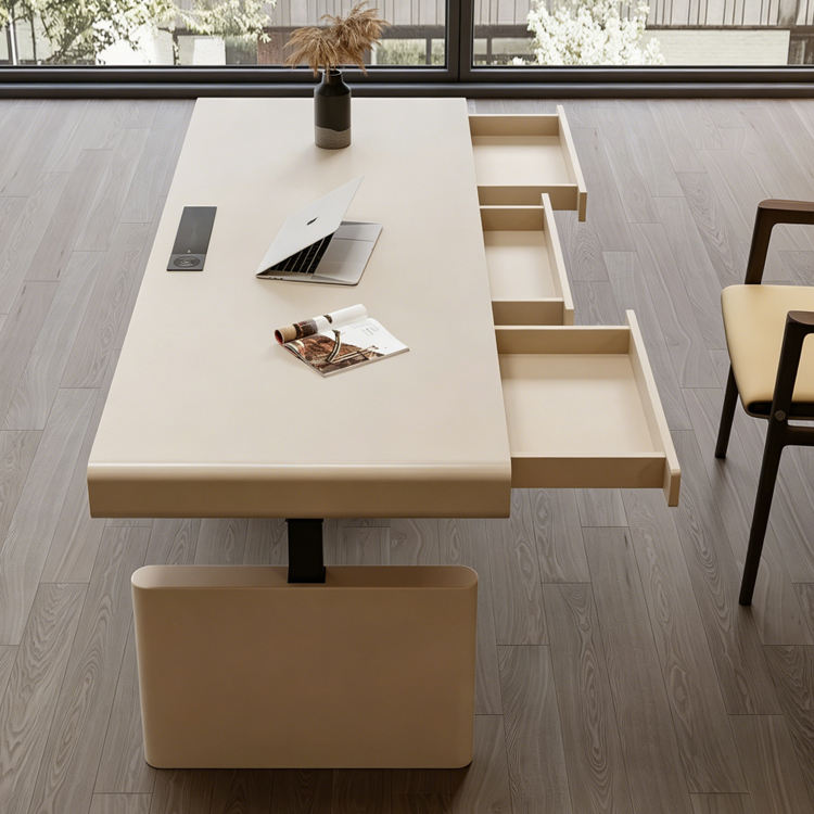 Eco-friendly Ergonomic Office Desk Load-bearing Height-adjustable Desk ...