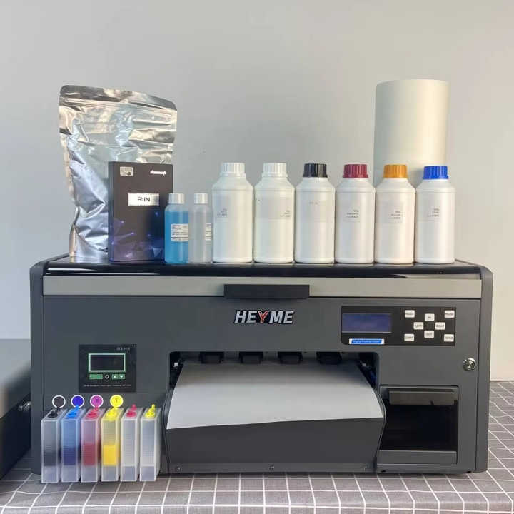 HeymeSmall Dtf Printer 13inch A3 Xp600 Dtf With Oven for Tshirt Hoodies ...