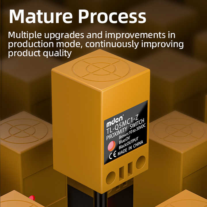 TL-Q5MC1-Z PNP AC Rectangular Inductive Proximity Sensor NPC Proximity ...