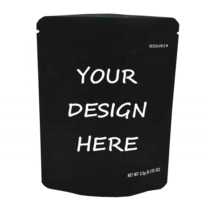 Custom Print Aluminum Foil Smell Proof Pouches for Herbs