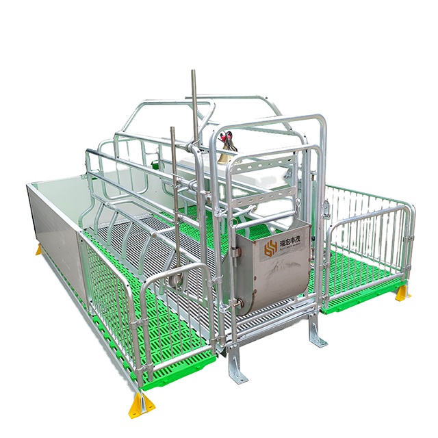 2025 Pig Cages - Durable Galvanized Farrowing Crates