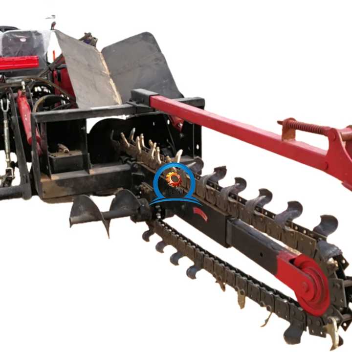 China Made Pto Drive Farm Digging Chain Trencher for Sale| Alibaba.com