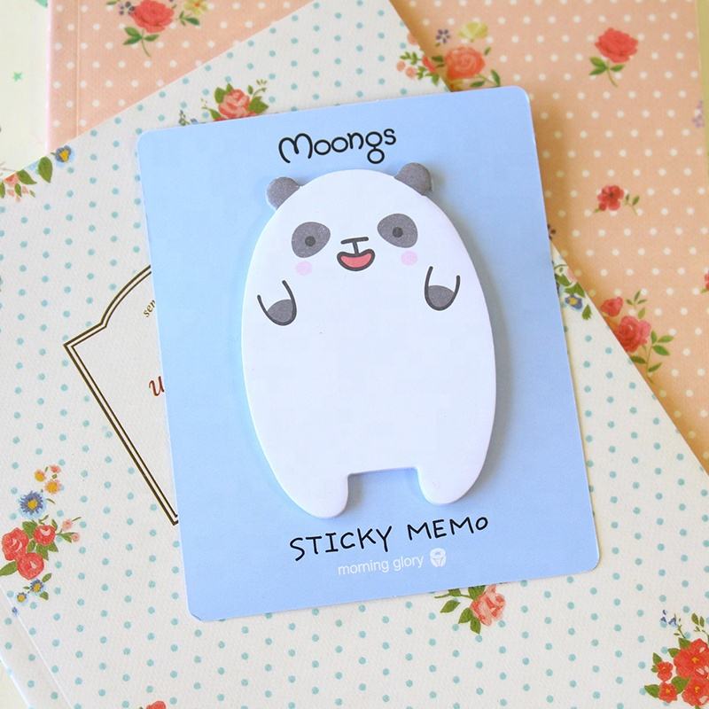 Wholesale Customized Shaped Printing Cartoon Die Cut Sticky Notes Memo ...