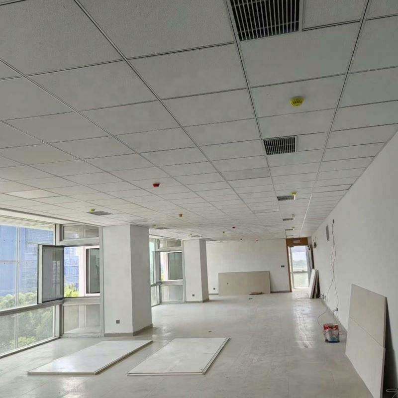 Lay in Stone Wool Ceiling Board 2x2ft 600x600mm Rock Tiles Acoustic ...