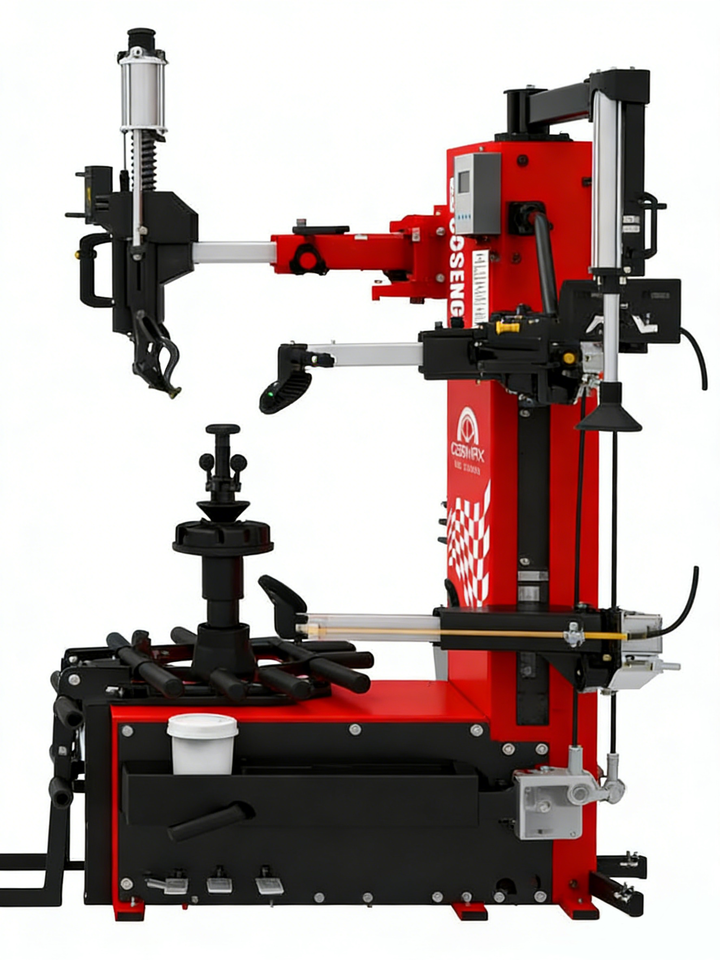 Tire Changer Leverless and non-destructive automatic tire dismounting ...