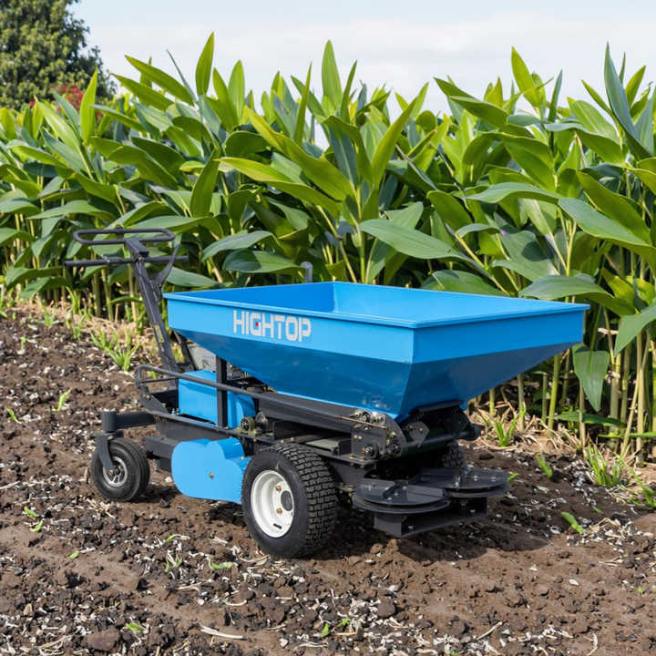 Self-Propelled Fertilizer Spreader Smart Walk-Behind Unit for Farm ...