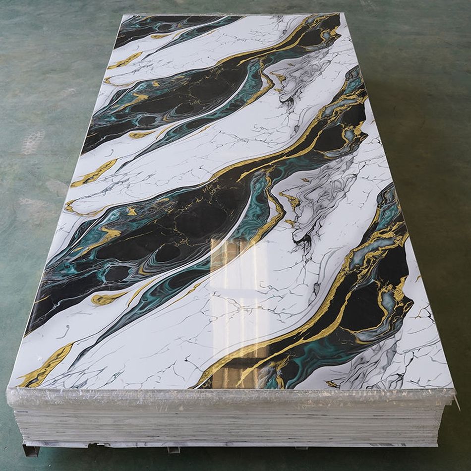 UV Marble Sheet Wall Panel Modern High Quality Waterproof Interior Home ...