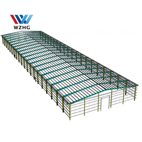 50x100 Steel Building Wzh Garage Storage Shed Metal Building Warehouse ...