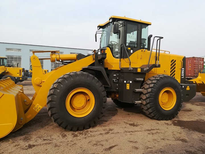 Hot Sale Loader LG953 Wheel Loader 5 Ton 2.8 m³ Bucket Capacity Front ...