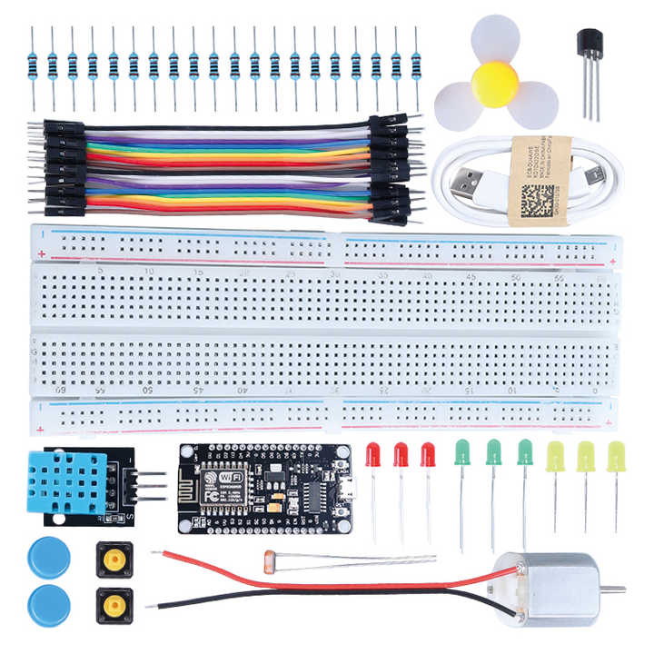 2023 Programming Educational ESP8266 IoT Development Board Starter Kit ...