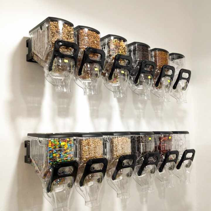 ECOBOX Bulk Food Dispenser - Efficient Nuts & Grains Display