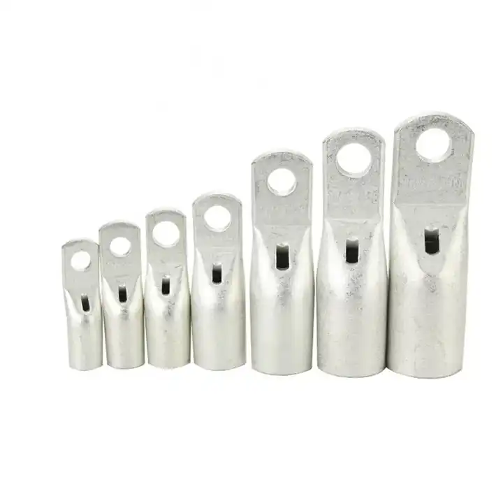 Electrical Crimp Type Connector Tubular Timmed Copper Cable Grounding ...