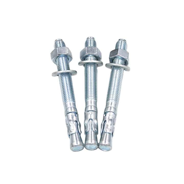 Heavy-Duty Through Bolts with Expansion Anchors for Masonry & Steel ...