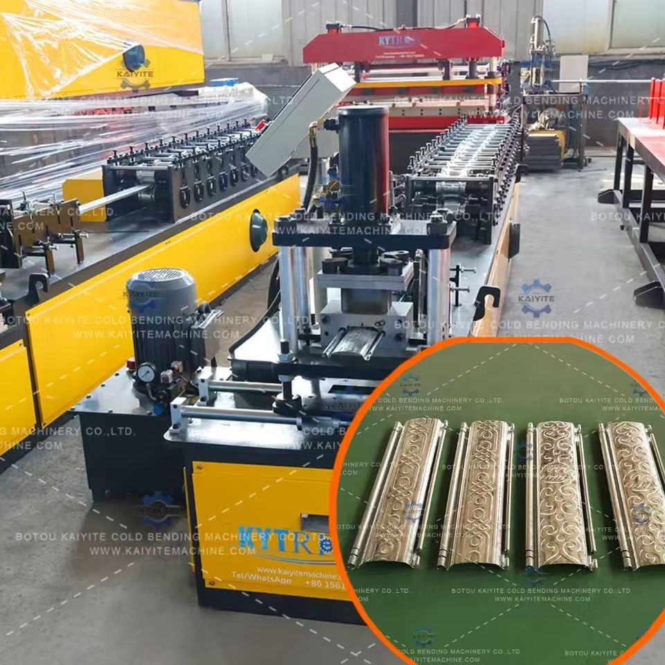 Hot Sale Printing Louver Door Forming Machine, Roller Shutter Door Slat ...
