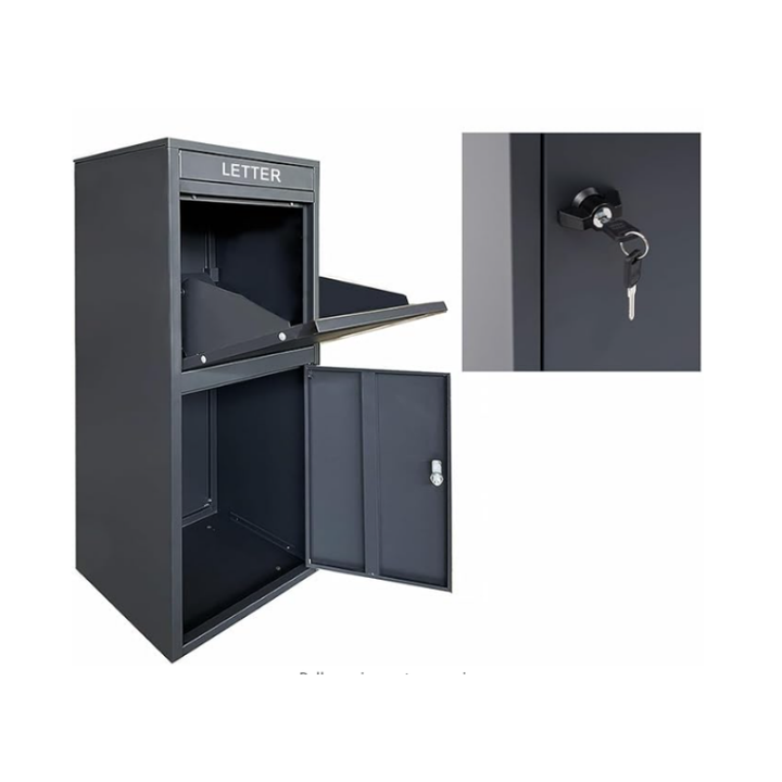 Customized Anti-Theft Steel Locker with Wooden Grain Waterproof Outdoor ...