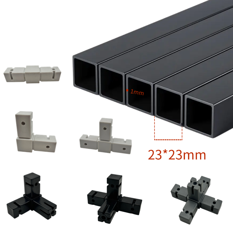 Plastic Square Tube Corner Connectors - Durable & Efficient